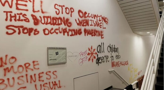 Portland State University Library Vandalized by Protesters, Forcing ...